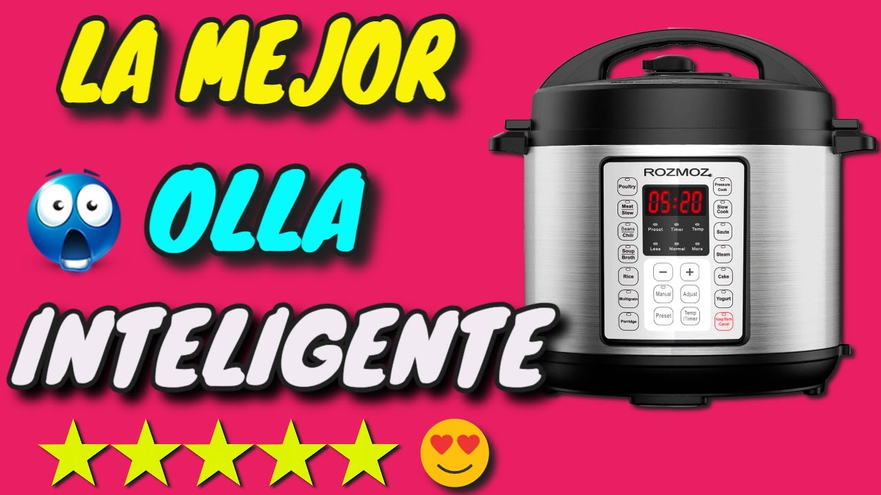Olla Inteligente - Olla a Presión Eléctrica Resistente con Pantalla ...