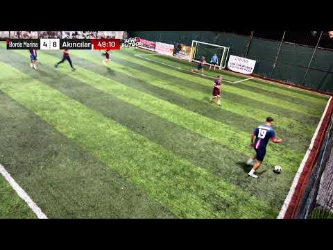 Mini Futbol Trabzon Bahar Sezonu 13. Hafta Bordo Marina - Akıncılar