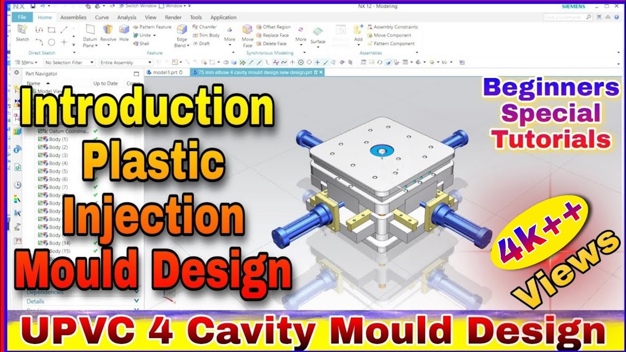 #1 Introduction Of Plastic Injection Mould Design || Basic Knowledge Of ...