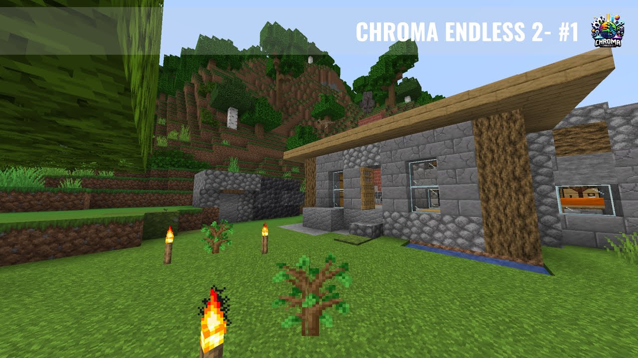 Chroma Endless 2 - #1 | Minecraft Moddée - YouTube