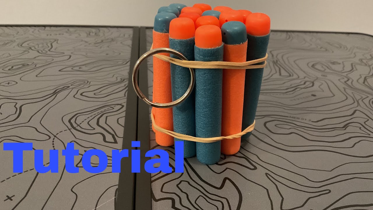 How to make a nerf grenade - YouTube