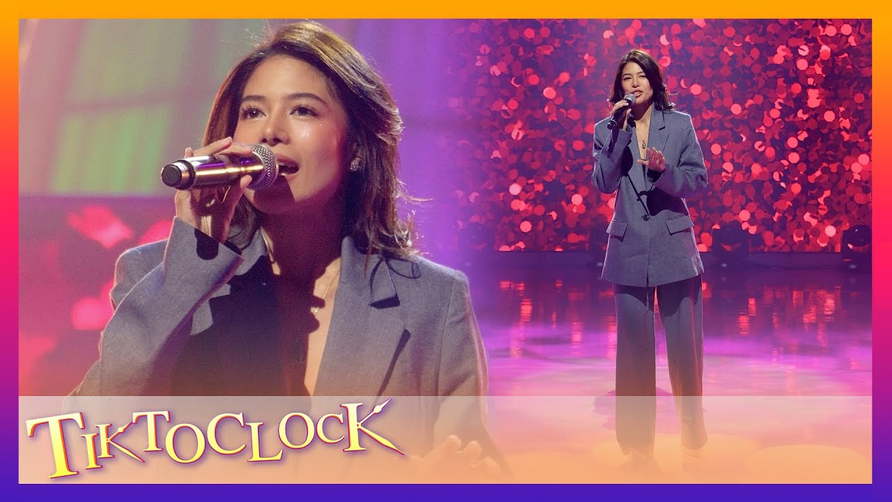 Gigi De Lana is a NATURAL when it comes to singing! | TiktoClock - YouTube