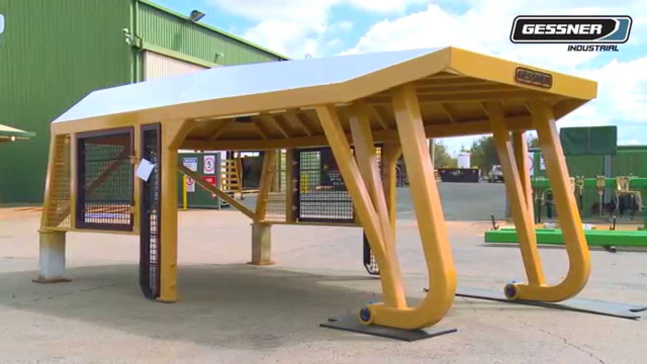 Gessner Industries Full Scrub Dozer Protection - YouTube