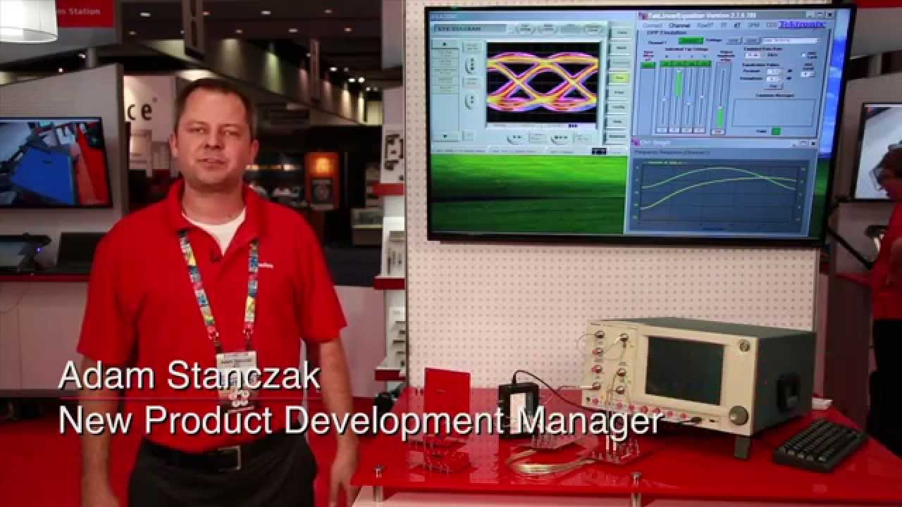 Molex - SpeedStack™ Cable Demonstration - DesignCon 2015 - YouTube