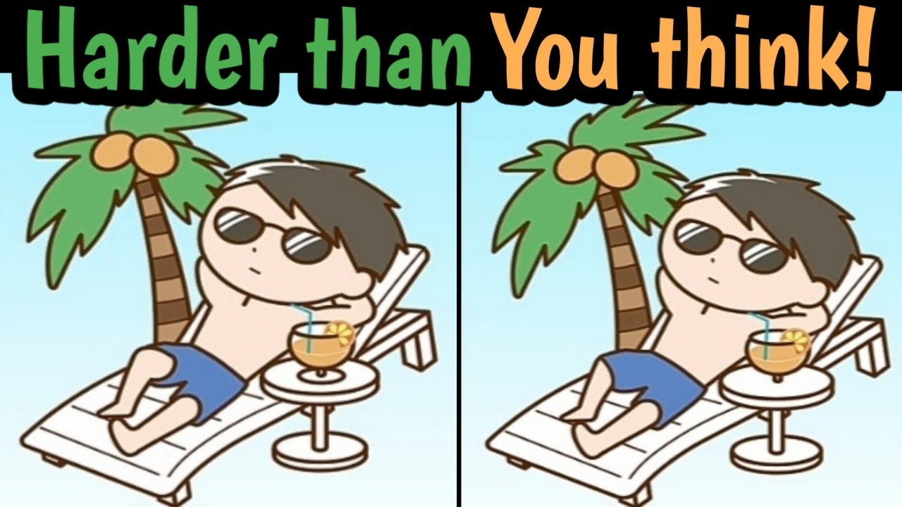 find the difference : harder than you think! [Spot The Difference ...