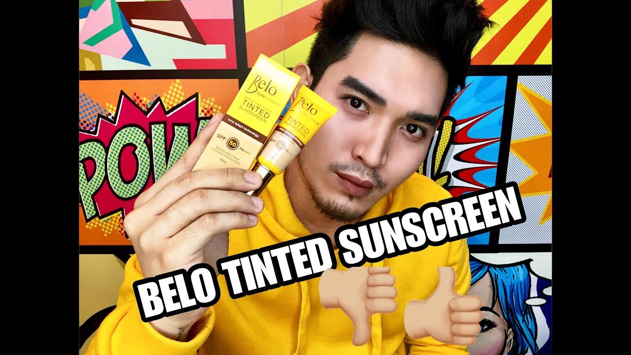 BELO TINTED MOISTURIZER REVIEW & WEAR TEST - YouTube