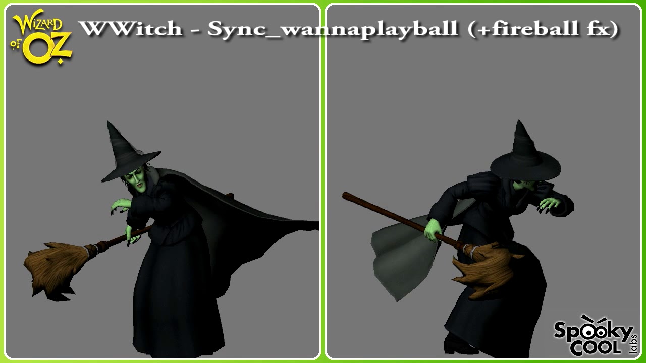 Wicked Witch Animation - YouTube