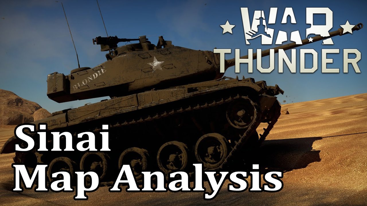 War Thunder - Map Analysis: Sinai - w/ Tazzy - Part 2 - YouTube