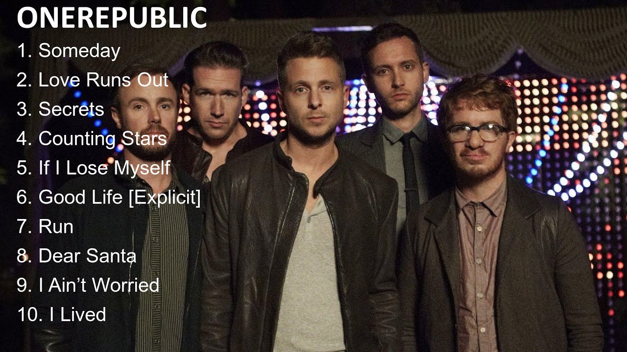 OneRepublic Top Playlist Off All Time ~ Greatest Hits Playlist 2023 ...