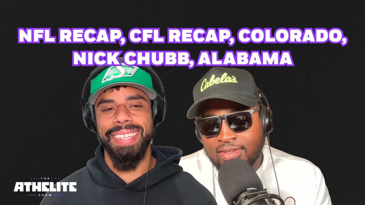 NFL Recap, CFL Recap, Colorado, Nick Chubb, Alabama - YouTube
