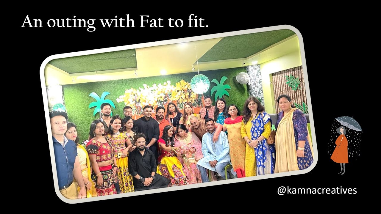 Navratri at gym vlog | Dandiya celebration vlog | Fat to fit | Post ...