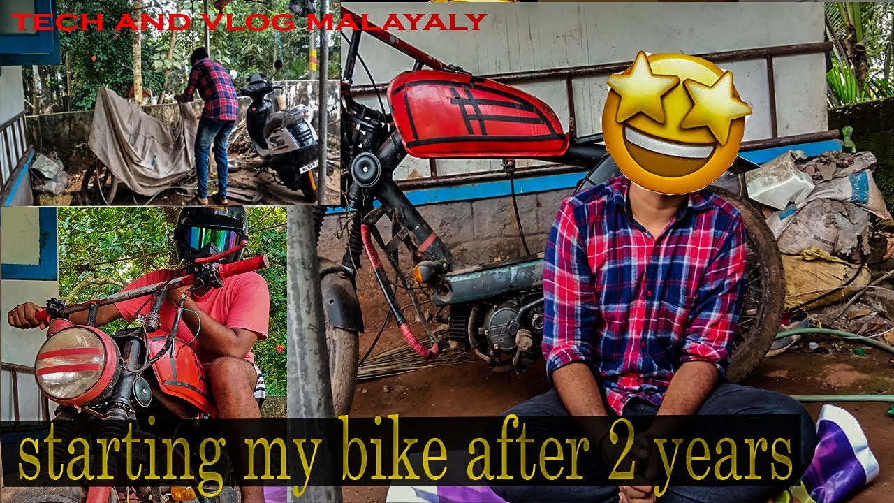 tvs xl modified cold start after 2 years!!! tvs xl heavy duty /will it ...