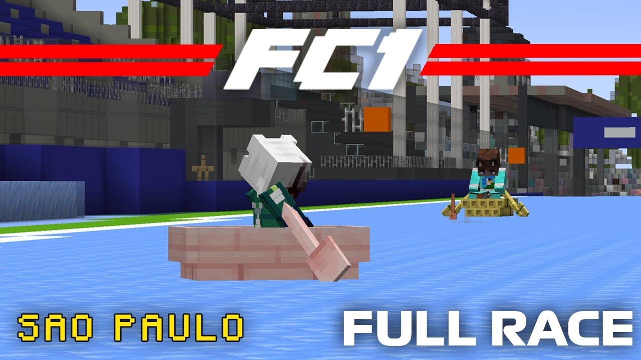 Full Race | 2025 Sao Paulo Grand Prix in Minecraft - YouTube