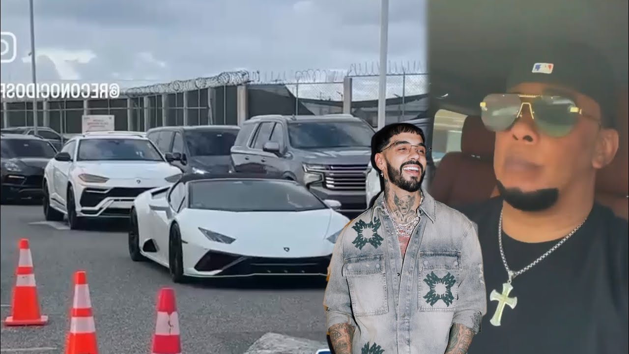 El Mayimbe Anthony Santos Fue a Recibir a Anuel AA Hoy al Aeropuerto En ...
