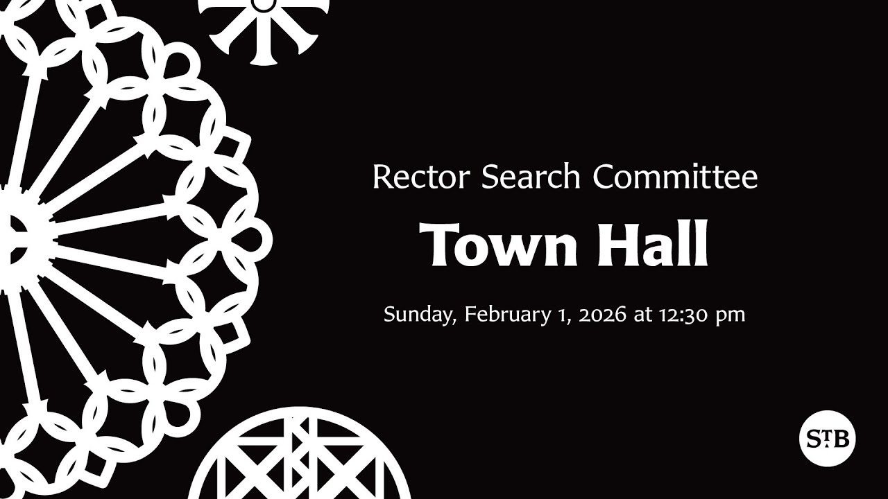 Rector Search Committee Town Hall - YouTube