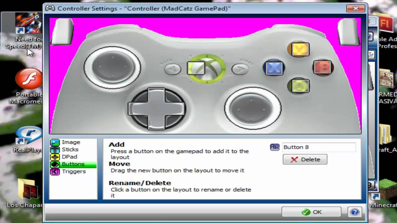 Como jugar Minecraft con Joystick - YouTube