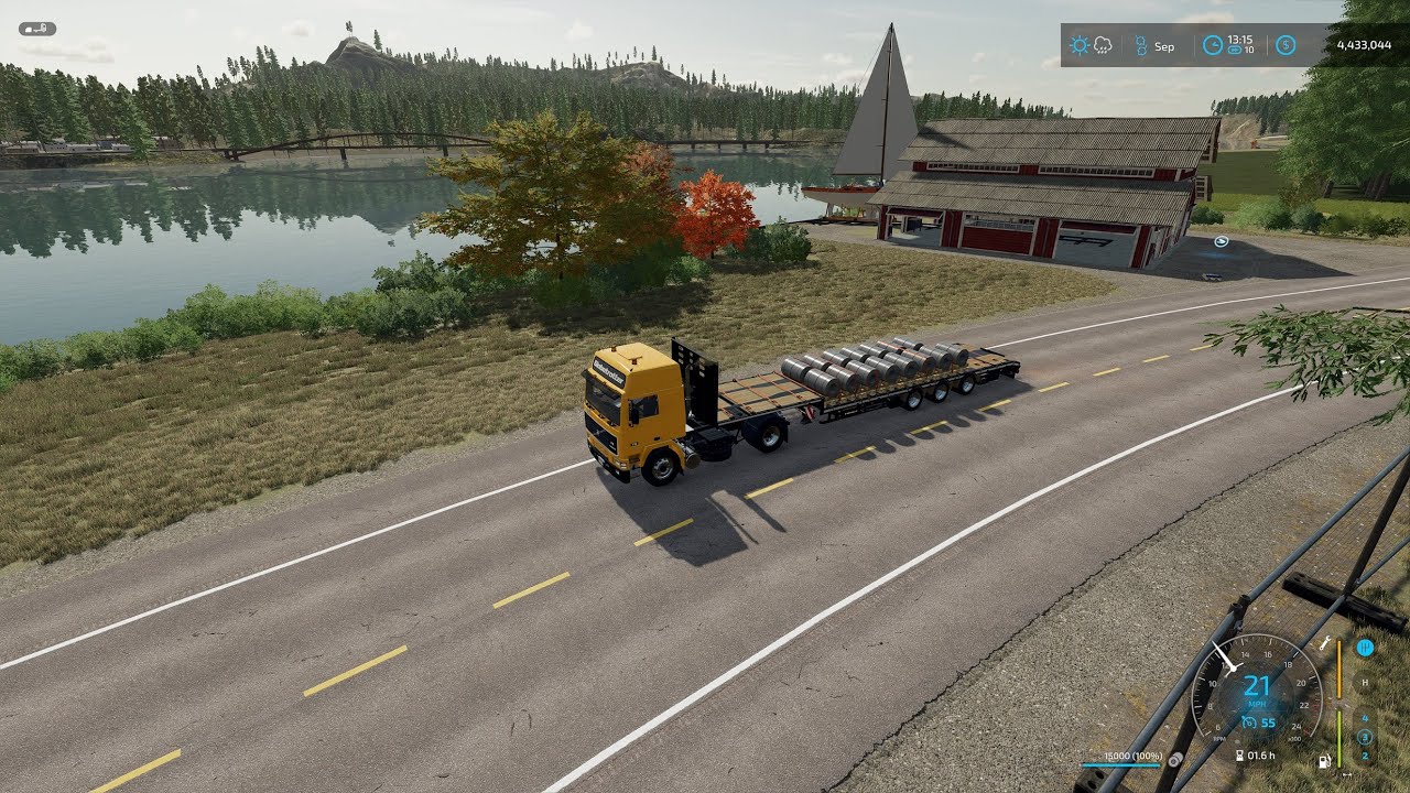 FS 22 * Silverrun 46 (Forestry & Arable) * Delivering Ore, Metal ...