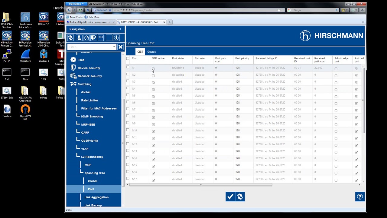 Hirschmann MRP and Sub Ring Configuration - YouTube