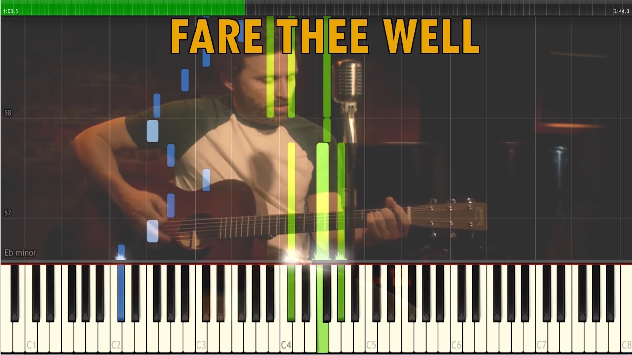 Fare Thee Well - Supernatural Version by Rob Benedict [Synthesia Piano ...