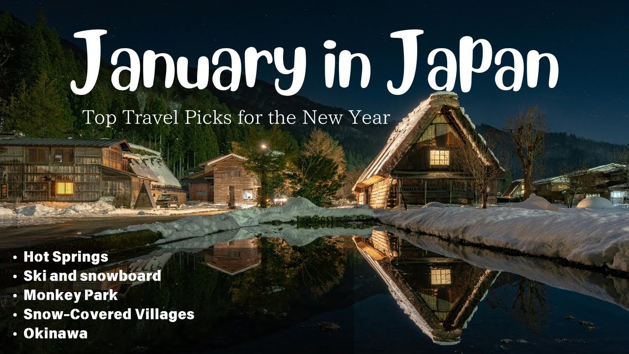 January in Japan Festivals, Snow, and Hidden Gems 😯🇯🇵🥰 #japan #travel # ...