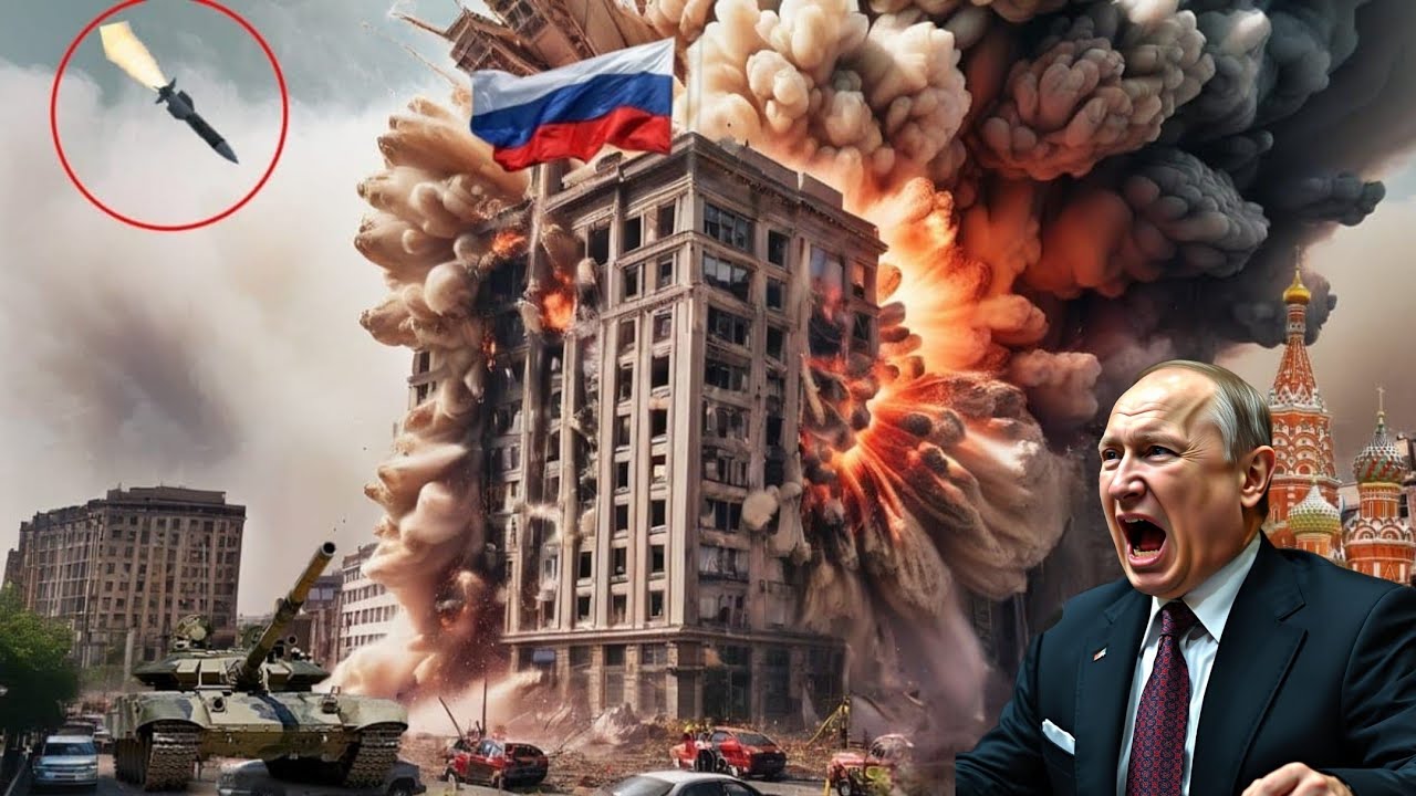 Russia Lost Everything! A Massive Explosion Occurred in Moscow, See ...
