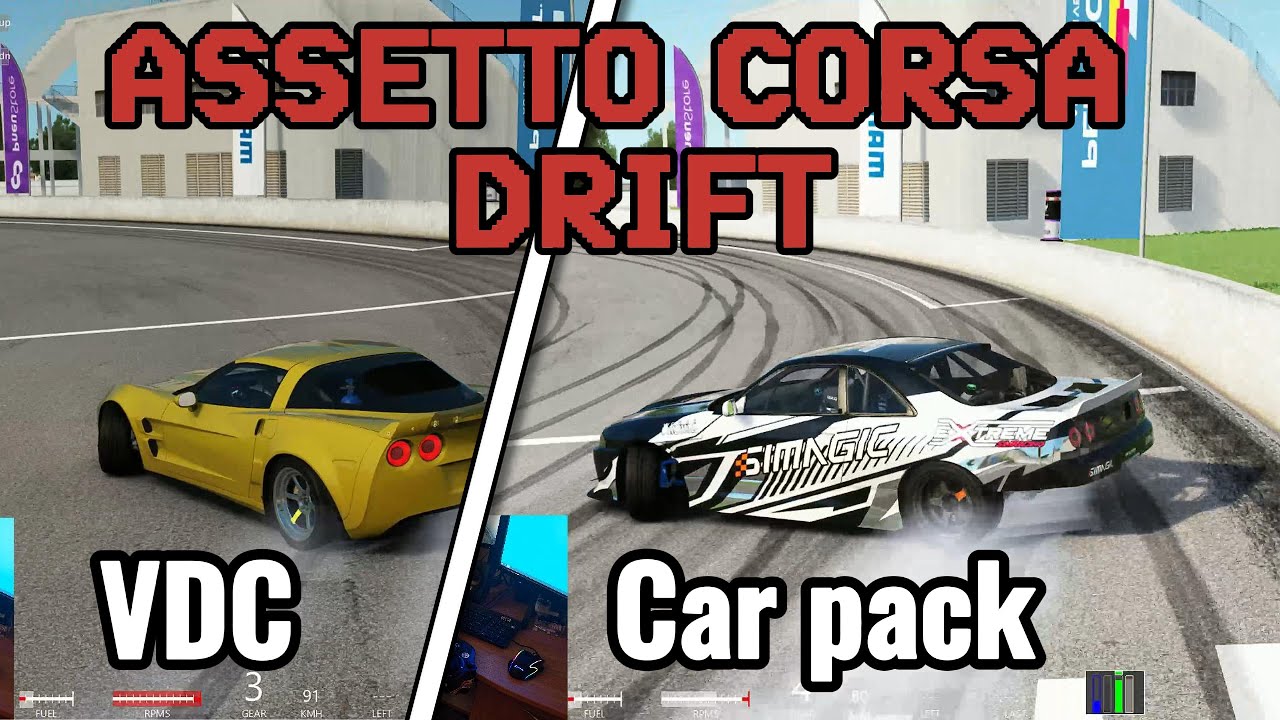 VDC car pack Assetto corsa Drift - YouTube