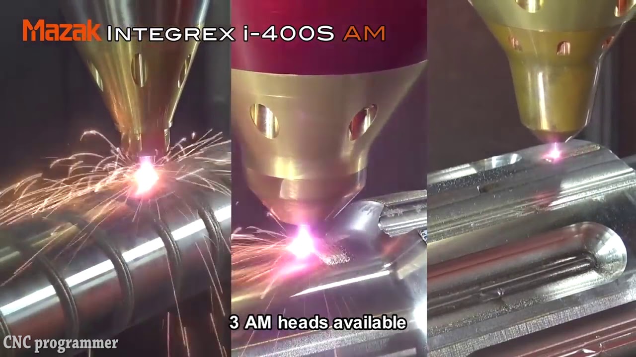 Mazak Cnc Metal Powder Technology - YouTube