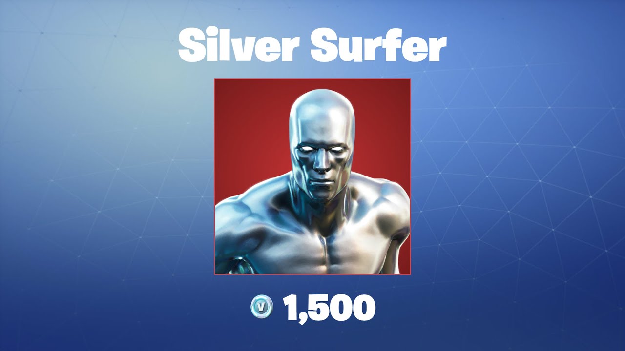 Silver Surfer | Fortnite Outfit/Skin - YouTube