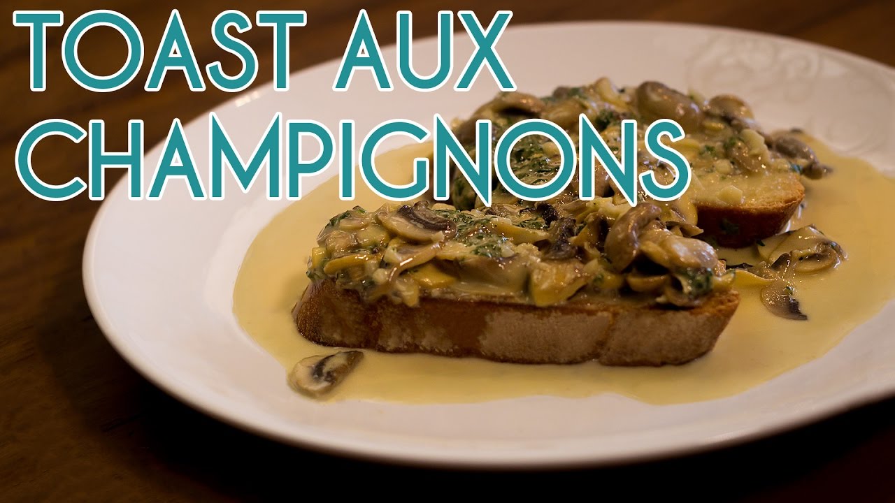 Como fazer Toast Aux Champignons - YouTube
