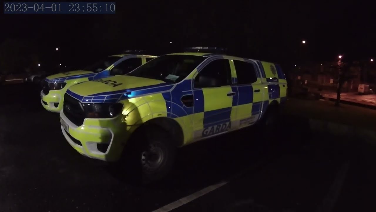 Dundalk Crossboarder Garda Station Ireland Night Audit - YouTube