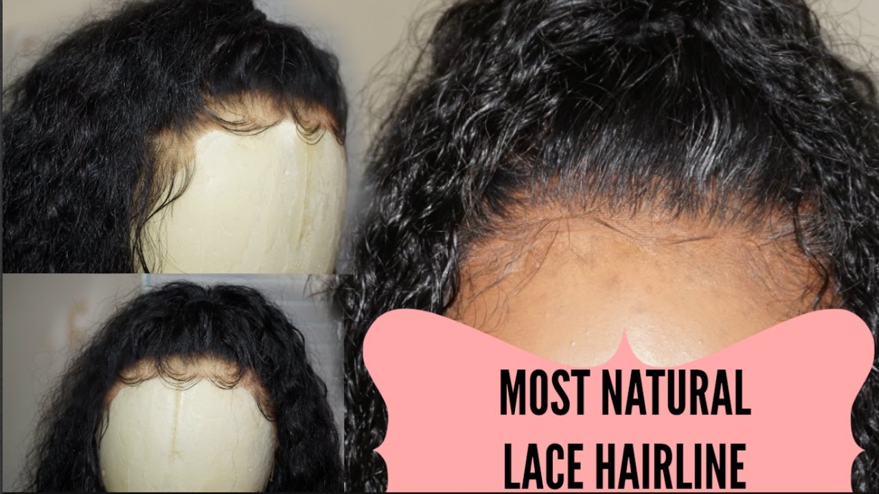 Most Natural Lace Frontal Hairline | BeautyByKaci - YouTube