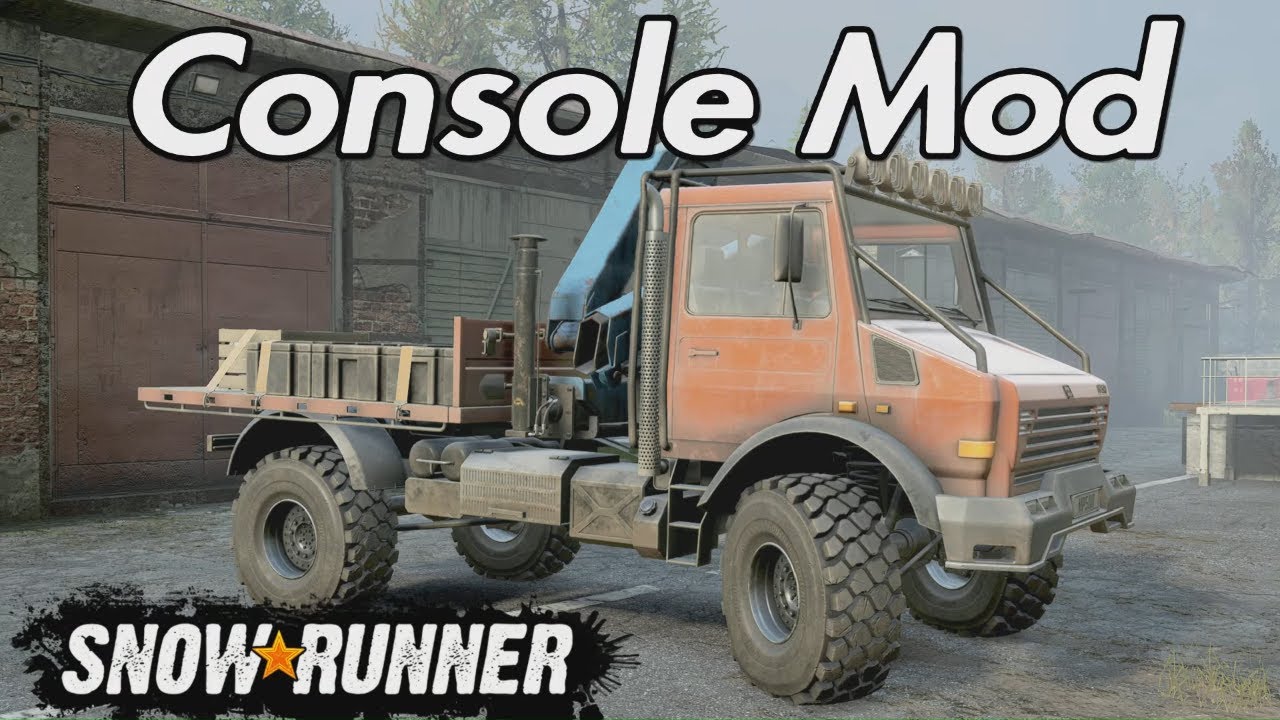 SNOWRUNNER CONSOLE MODS UNIPOG MP 500 MOD REVIEW PS5 OUT NOW - YouTube