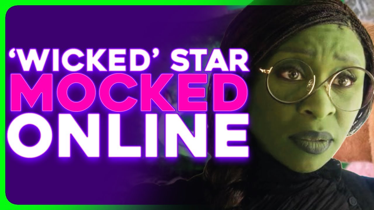 'Wicked' Star Cynthia Erivo Humiliated With Memes - YouTube