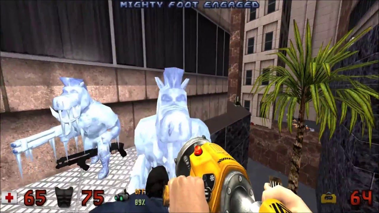 Duke 3d, eduke32 HRP, High resolution pack, 5.4 dsr (Dynamic super res ...