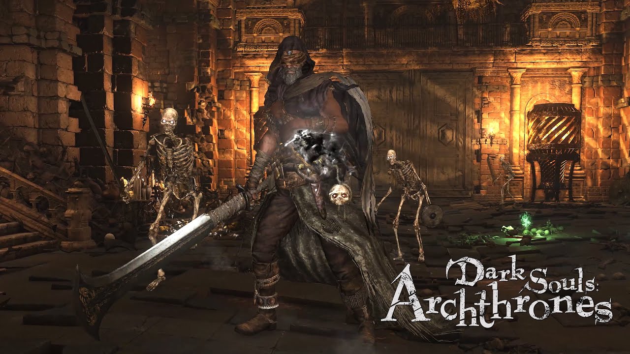 Necromancer Obediah Boss Fight (No Damage) [Dark Souls Archthrones ...