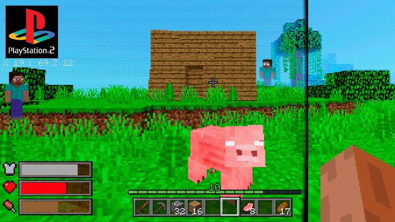 MINECRAFT PLAYSTATION 1 É ATERRORIZANTE (PS1 VERSAO SECRETA) - YouTube