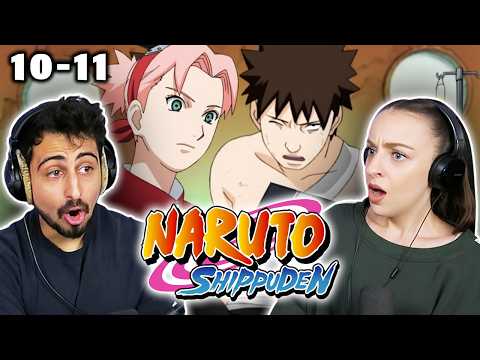 SAKURA SAVES KANKURO! 🥹 *NARUTO SHIPPUDEN* Episodes 10 & 11 REACTIONS!