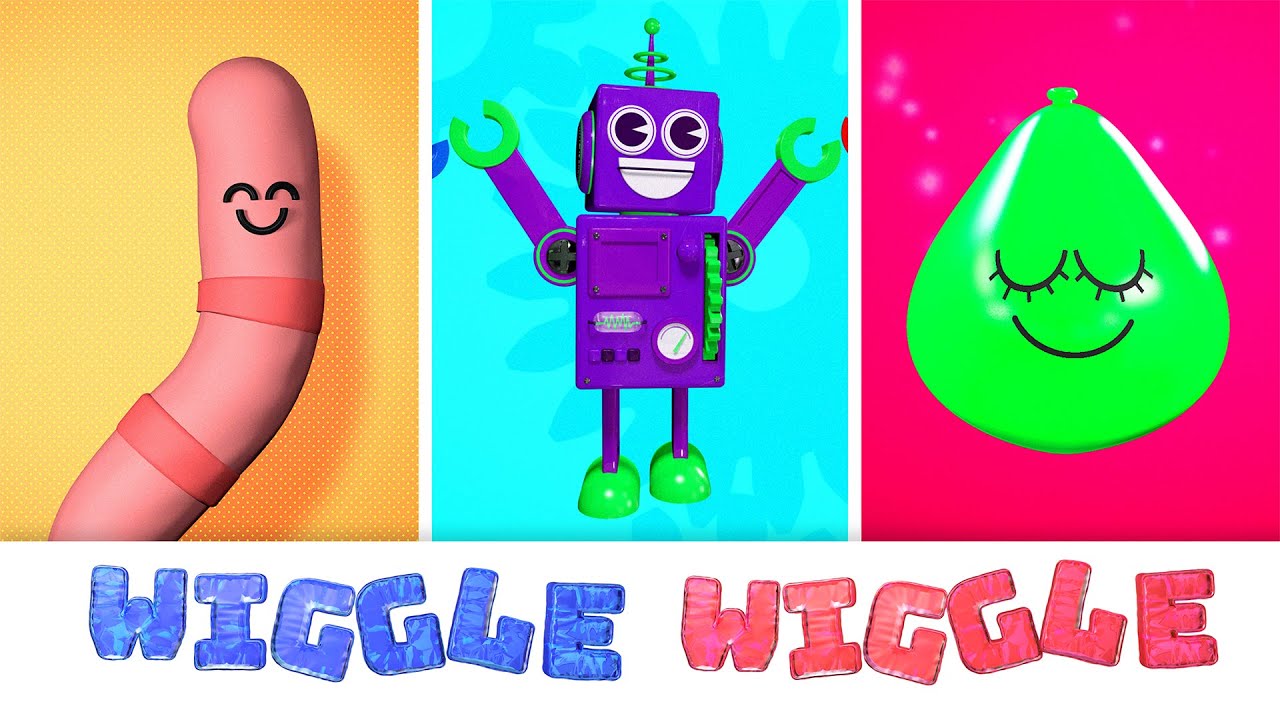 WIGGLE WIGGLE | Dance along video for toddlers - YouTube