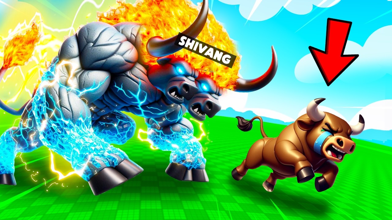 EAT A BULL SIMULATOR IN ROBLOX !! - YouTube