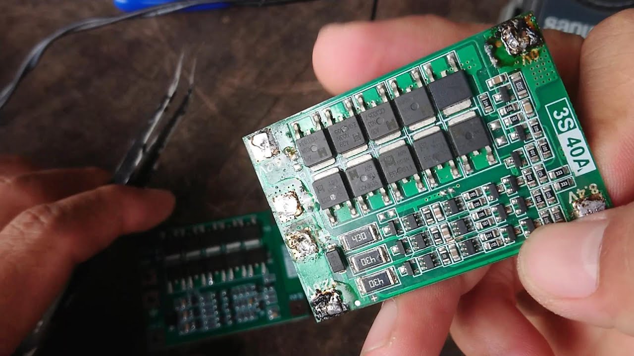 Tự Sửa Mạch Bảo Vệ Pin 3s Có Câng Bằng Chủ Động, levien sửa đồ free ...