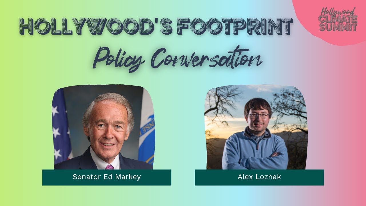 Policy Conversation with Senator Ed Markey & Alex Loznak - YouTube