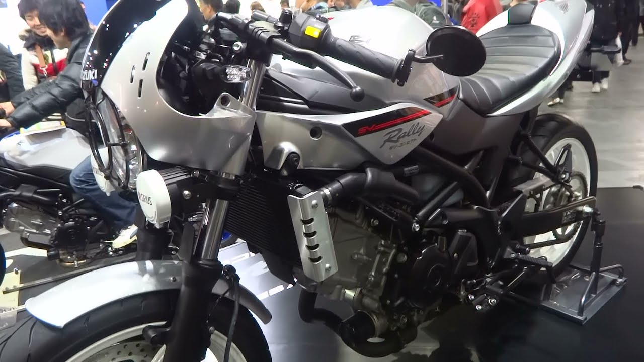 SUZUKI SV650 RALLY Concept - YouTube