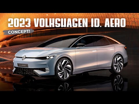 2023 Volkswagen ID.Aero Luxury Sedan EV Concept Arrives