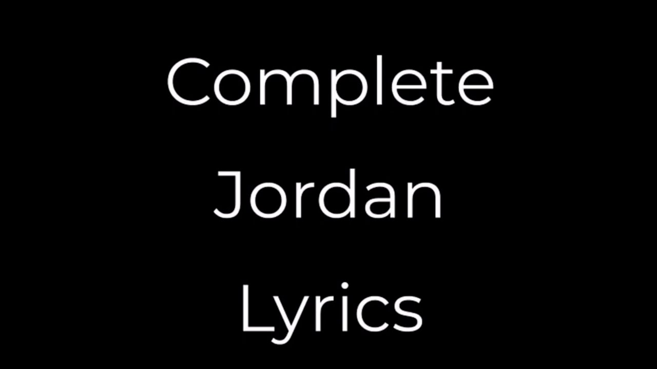 Complete by Jordan (Lyrics) - YouTube