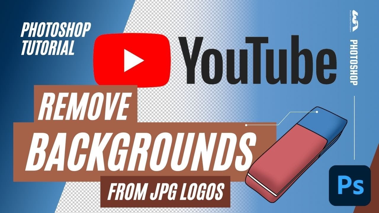 How to Remove Background from Logos | Make JPEG Logos Transparent - YouTube