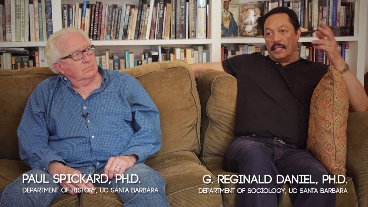 VEDA April 19, 2018: G. Reginald Daniel and Paul Spickard on Mixedness ...