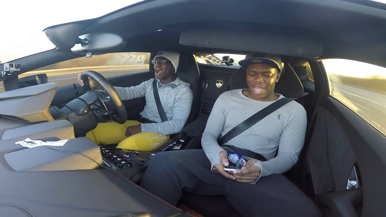 DRIVING MY BRO IN MY LAMBORGHINI - YouTube