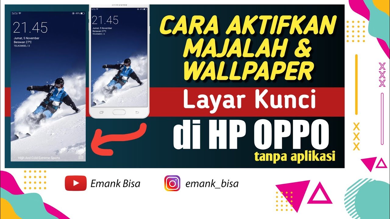 Wallpaper Layar Kunci Oppo