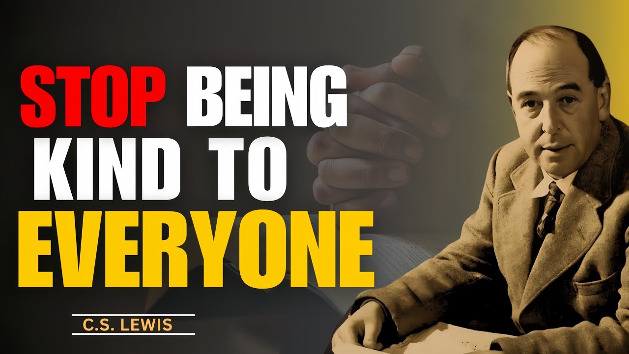 STOP BEING KIND TO EVERYONE - A Message of Strength and Faith - YouTube
