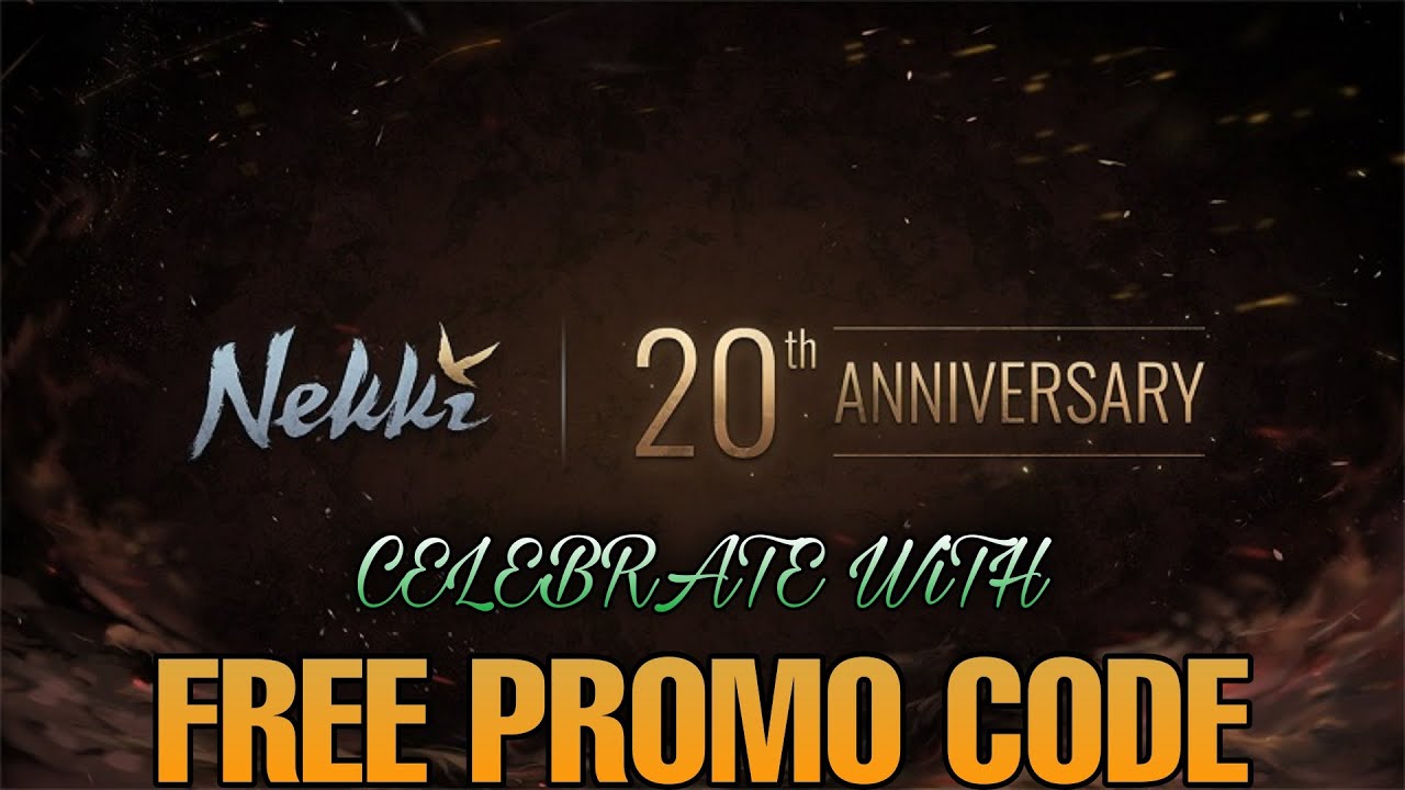 PROMO CODE GiFTS | NEKKI 20 YEAR CELEBRATION - Shadow Fight Arena - YouTube